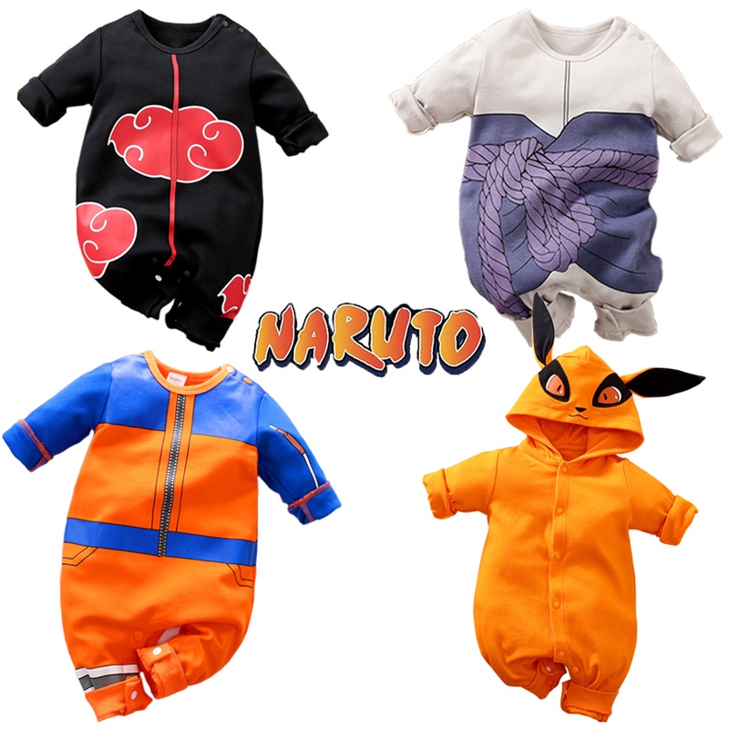 Baby Clothes Long Sleeves Anime Naruto Sasuke Itachi Onesies Romper ...