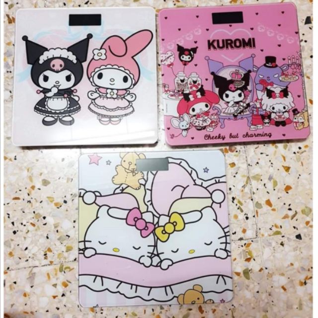 Kuromi Melody Hello Kitty Sanrio Weighing scale | Shopee Singapore