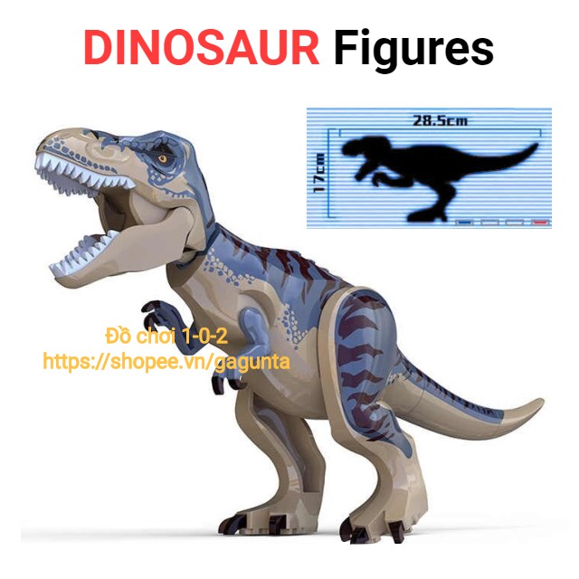 T-rex 2023 Dinosaur Toy Jurassic World Gray 28cm x 12cm | Shopee Singapore