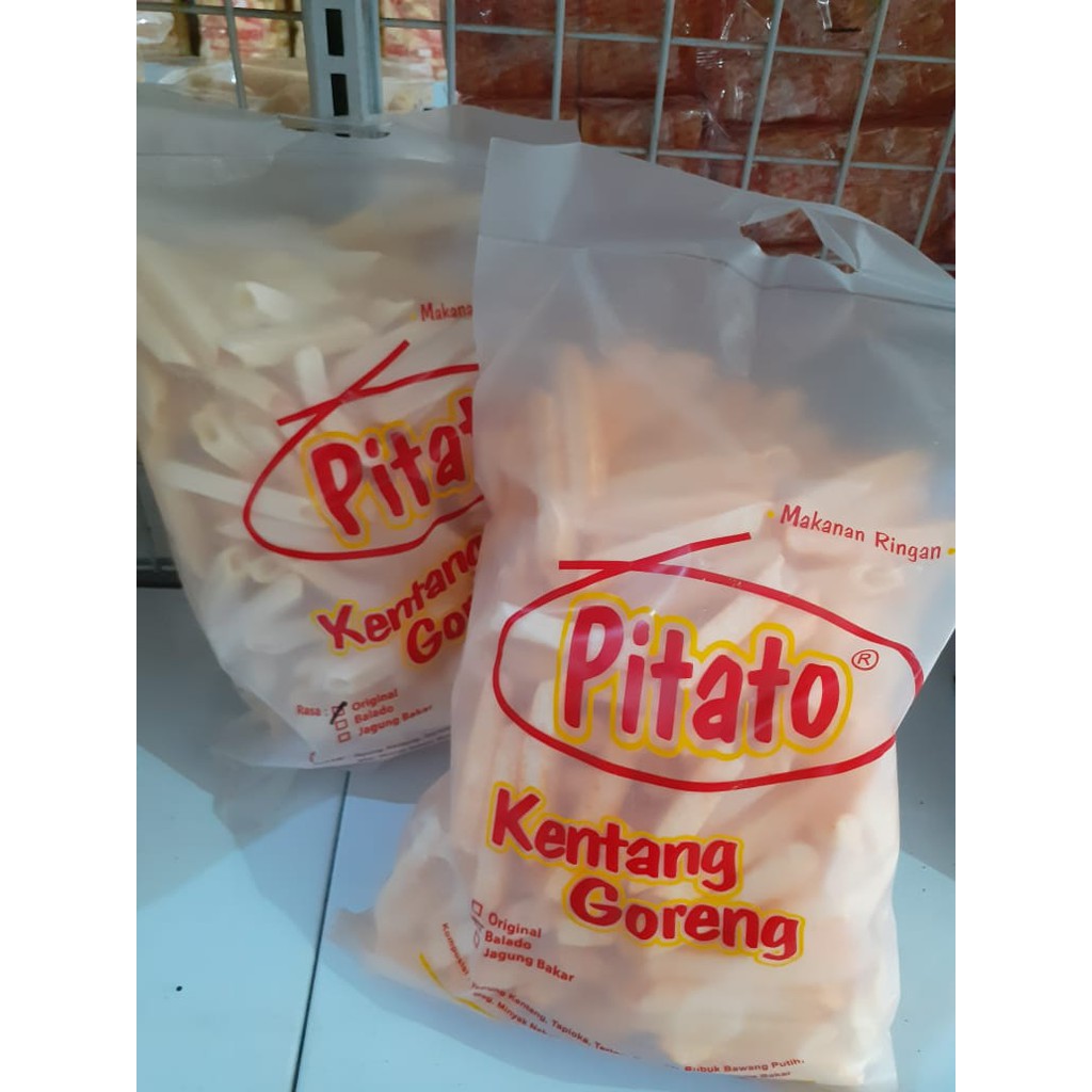Gontato Pitato FriedKentang Potato/ Balado Variant Stick/ Kentang ...