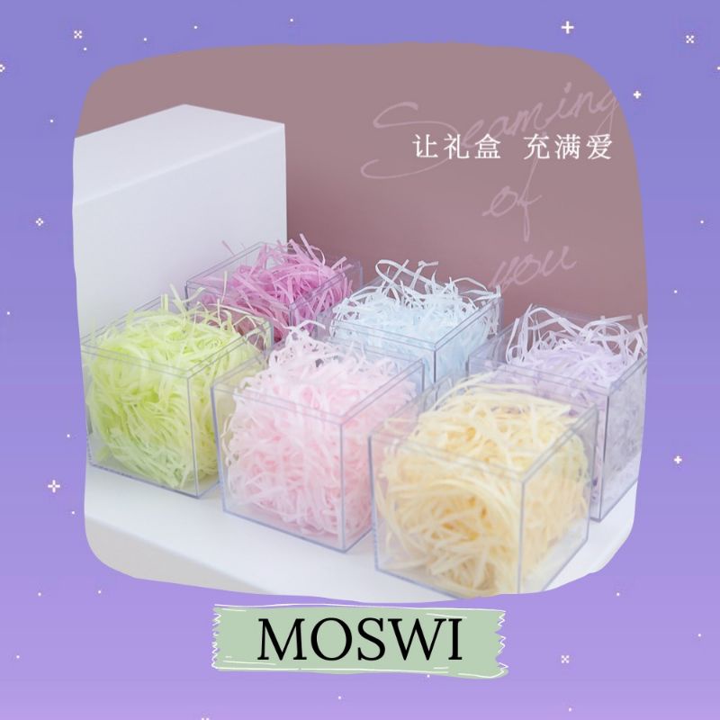 Straw paper, colorful shredded paper (10g) | Shopee Singapore