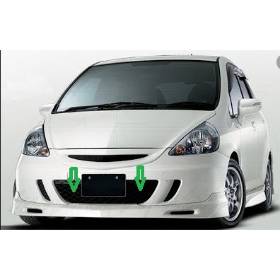 honda jazz gd type s front grille depan fit untuk bumper type s ...