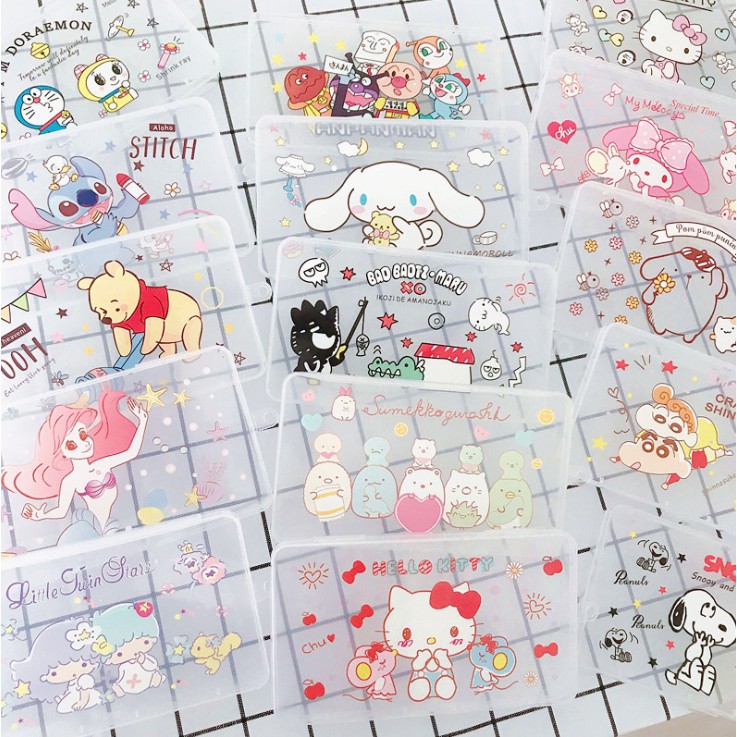 Cartoon Mask Storage Box Portable Face Mask Storage Case Storage Bag ...