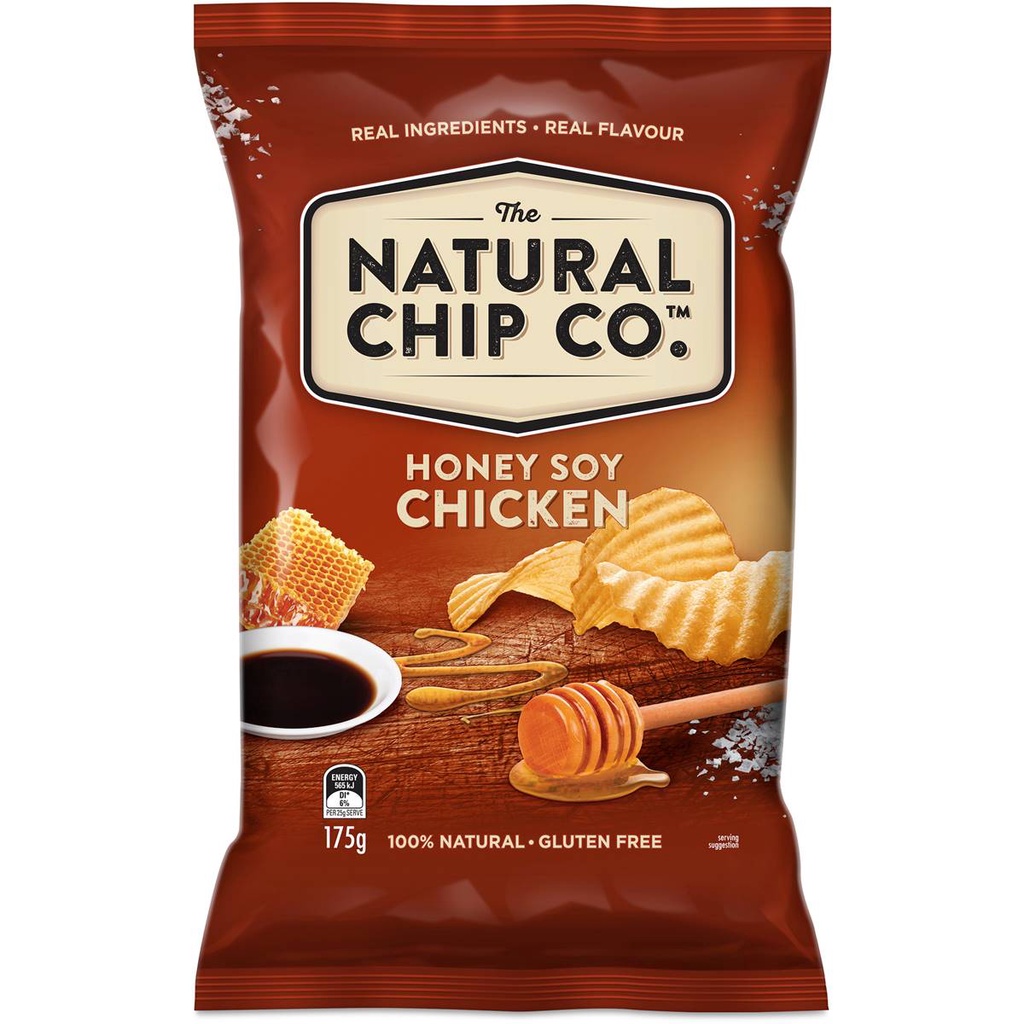 Natural Chip Co Honey Soy Chicken Chips 175g [Australia] | Shopee Singapore
