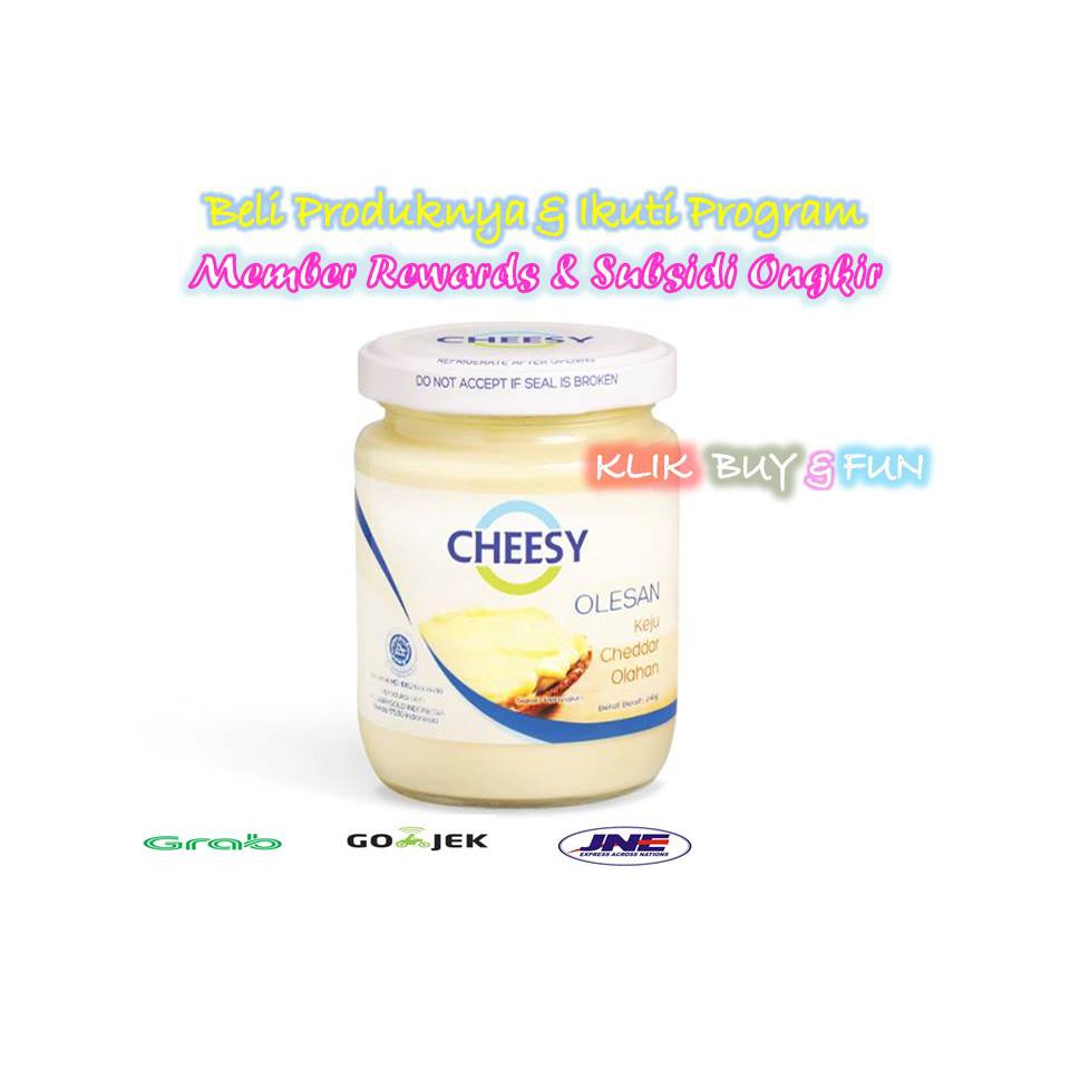 Cheesy Cheese Spread Cheese Spread Processed Cheddar Cheese 240gr ...