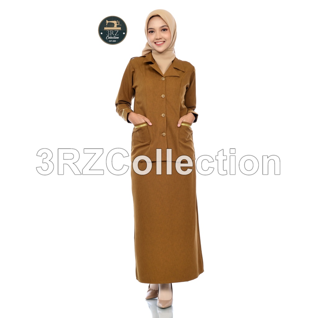 Women's Uniform, Women's Civil Servant Skirt Suit, Dark Khaki, Women's ...