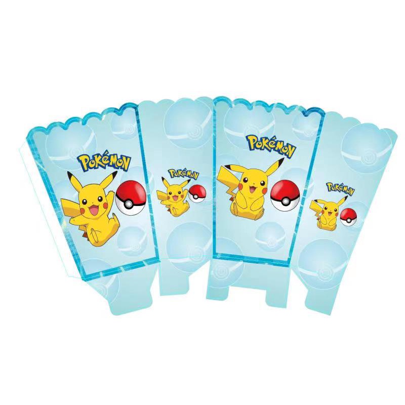 [SG]10Pax Pokemon Theme Party Tableware Disposable Plates Food Grade ...