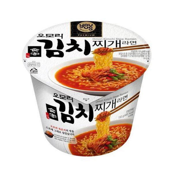 [GS25 Youus] Omori Kimchi Jjigae Cup Ramyun 150g GS25 오모리 김치찌개 컵라면 150g | Shopee Singapore