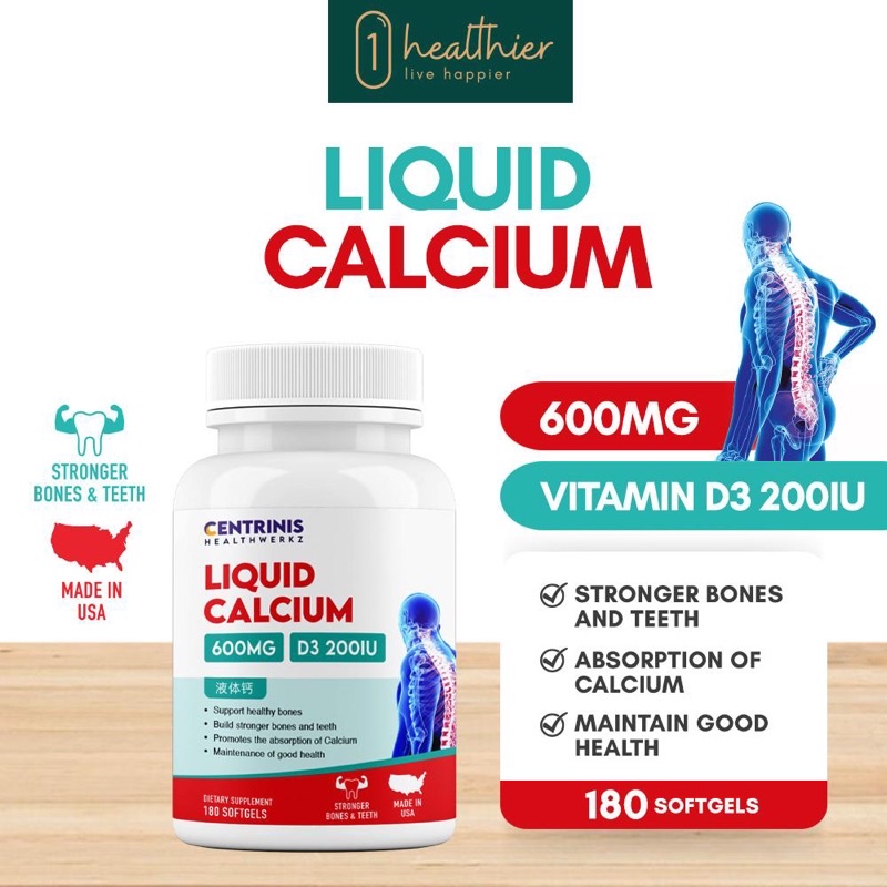 Liquid Calcium (180s) | Shopee Singapore