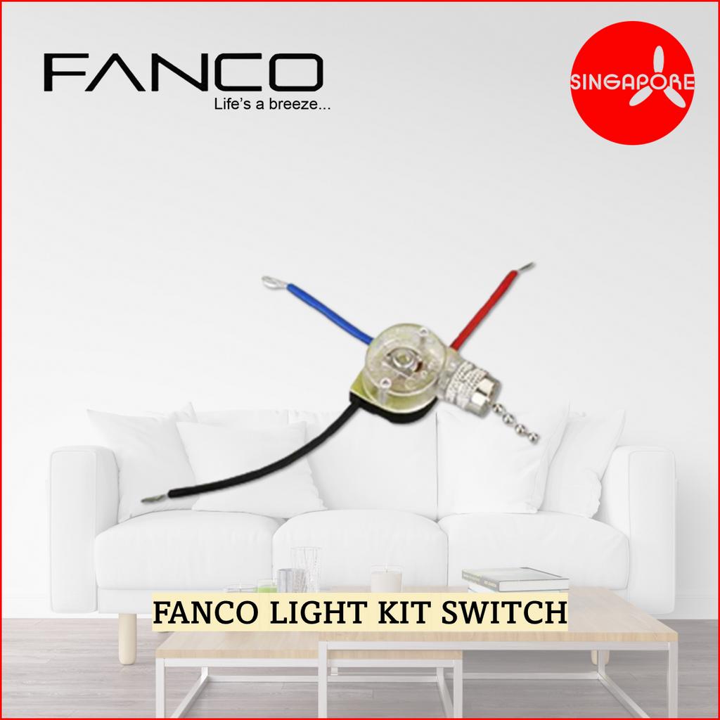 Fanco Accessories Fan Light Kit Switch (Fanco Original) | Shopee Singapore