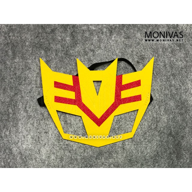 Yellow Transformers Autobots n Decepticons Mask Kids Cosplay Party ...