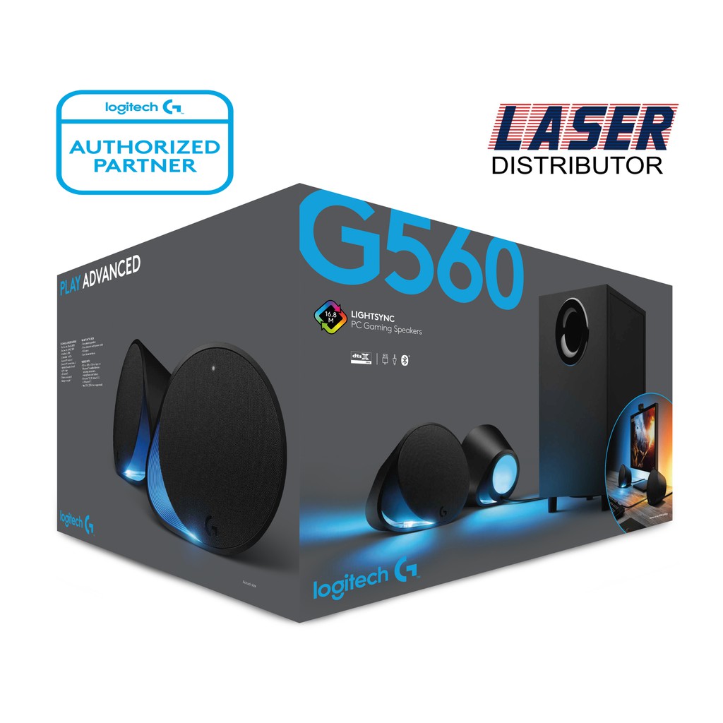 Logitech G560 Lightsync PC Gaming Speaker | Shopee Singapore
