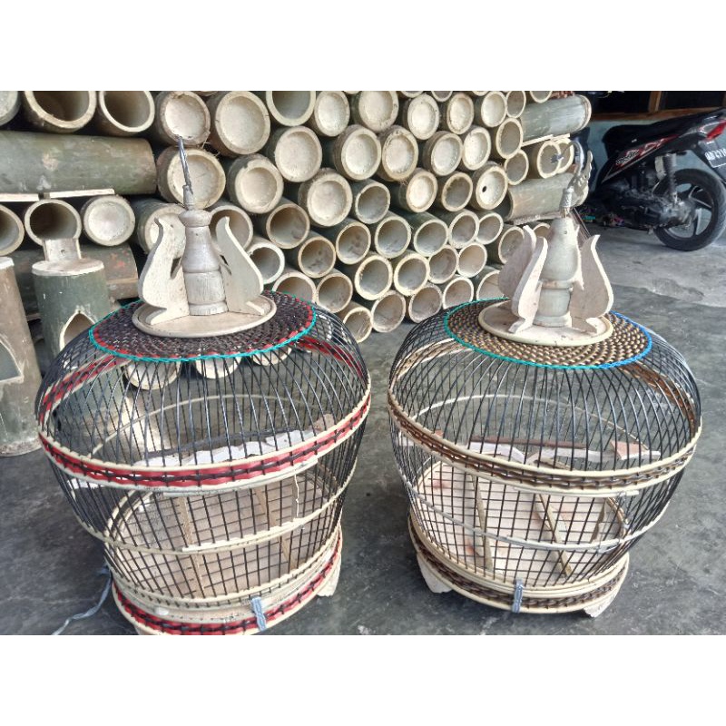Synthetic Rattan Deruk Deruk Deruk Cage And Removable Tebok Gel ...