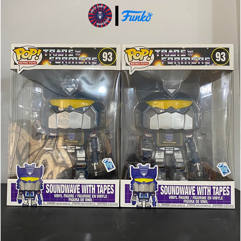Funko Pop! Retro Toys: Transformers - Soundwave w/ tapes (Gamestop ...
