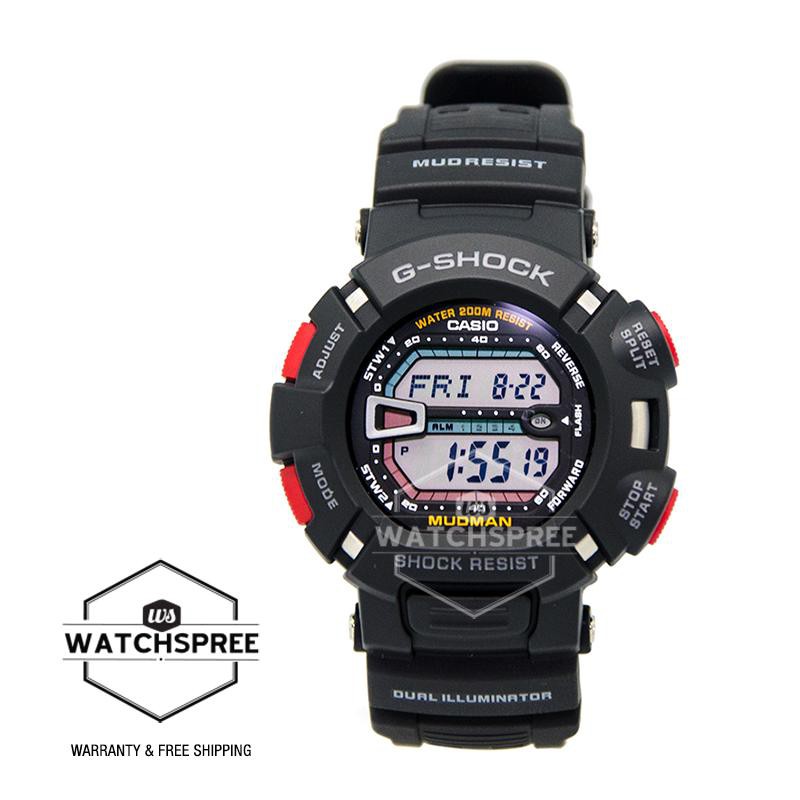 Casio G-Shock Mudman Series Black Resin Band Watch G9000-1V G-9000-1V ...