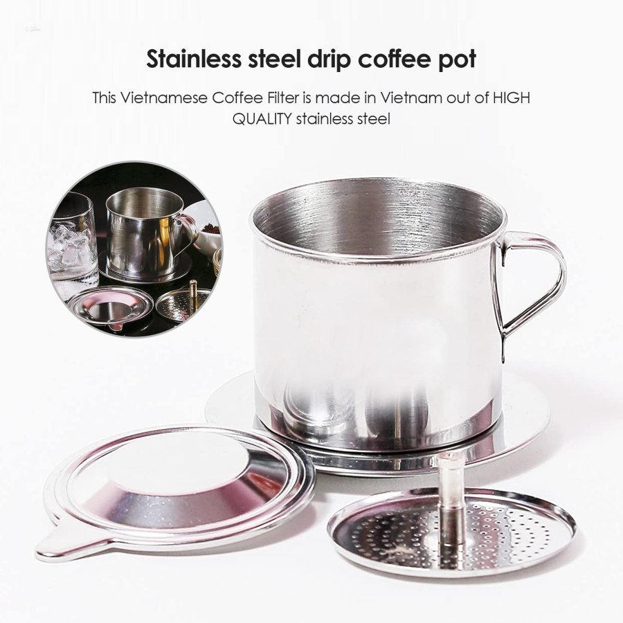 【MZ】Vietnamese Coffee Filter Set. Also known as a Vietnamese Coffee ...