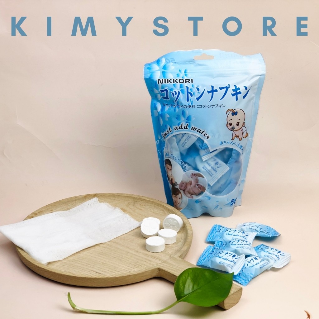 Nikkori Japanese-made multi-purpose compressed tissue - candy form - no ...
