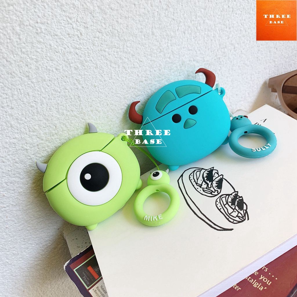 Airpods case Silicone Monsters, Inc Sulley Mike soft case airpods pro ...