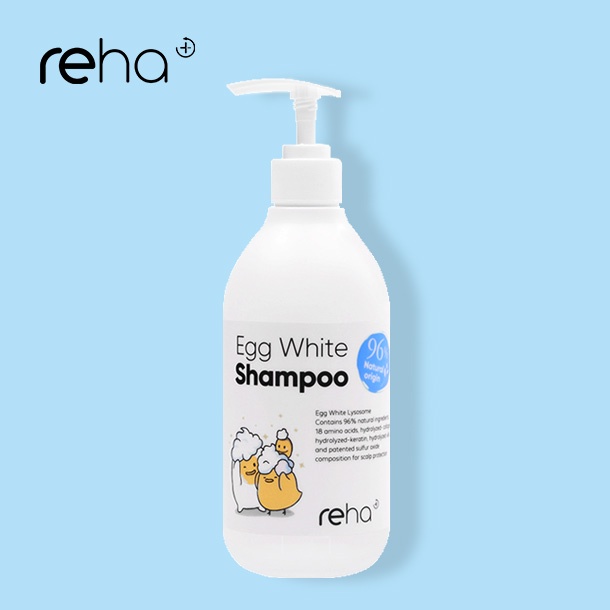 Reha Premium Egg White Natural Origin Shampoo hair loss care 500ml ...