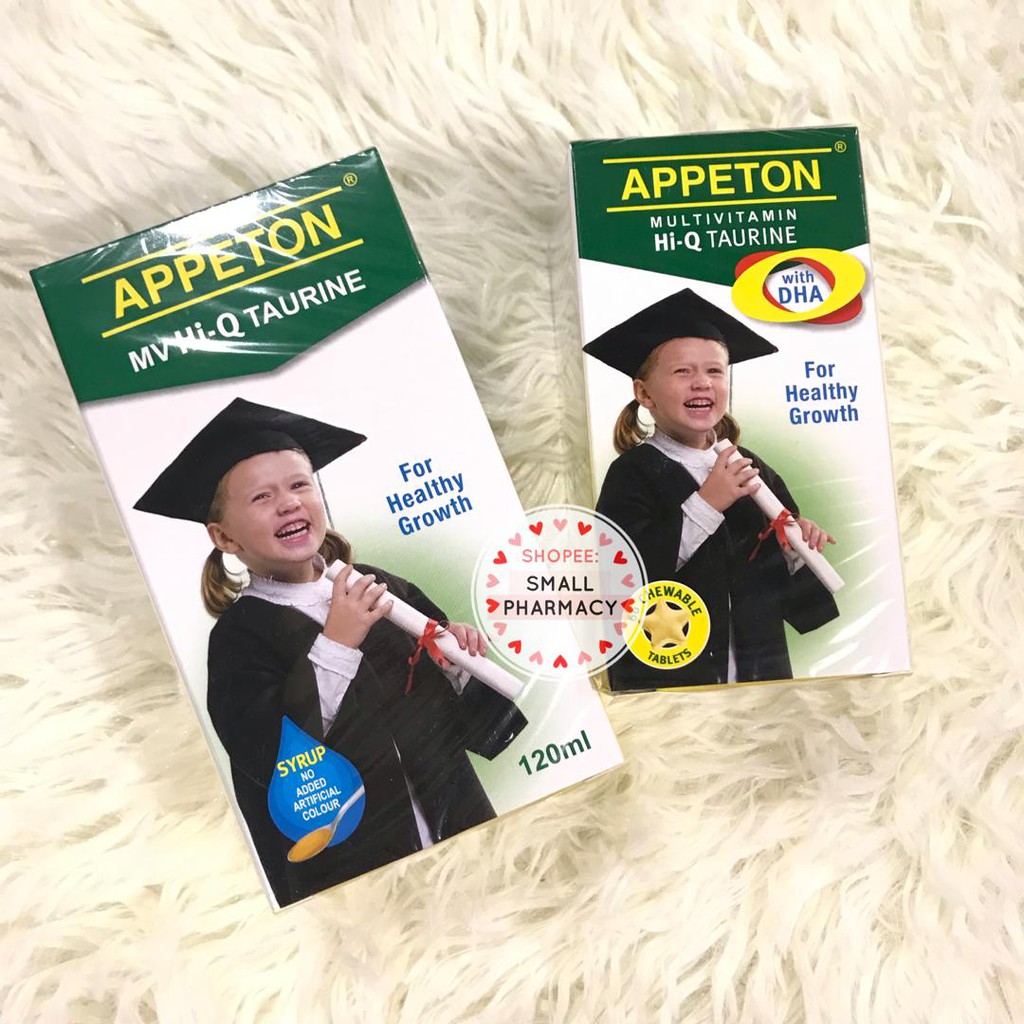 Appeton Multivitamin Hi-Q Taurine with DHA 60s /Multivitamin Hi-Q ...