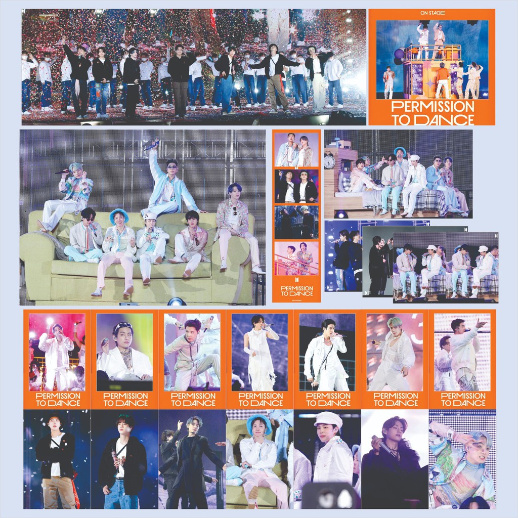 Fankit BTS PERMISSION TO DANCE ON STAGE PTD CONCERT | Shopee Singapore