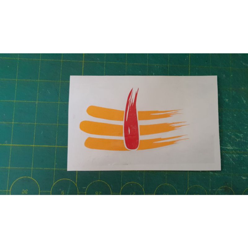 SHIVAN THILAK 1pcs | Sivan| Ganesha STICKER | DECAL| LORRY STICKER ...