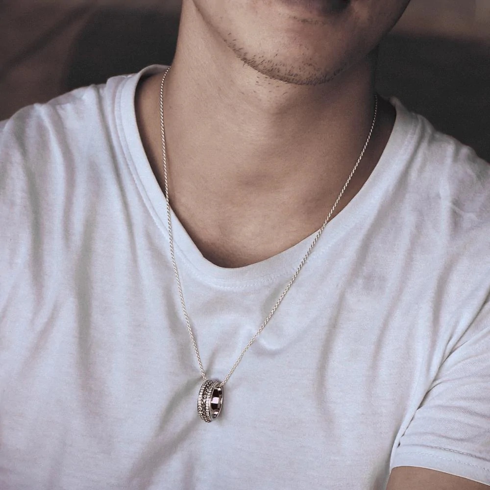 AGALIL Italy 925 Sterling Silver 1.4 mm Rope Chain. 40 45 50 55 60 65 ...