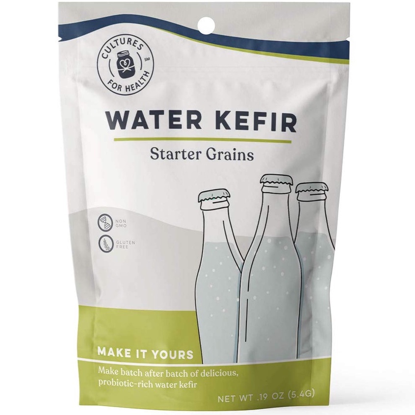Cultures Health Water Kefir Grains DIY Fermented Probiotic Drink Powder ...