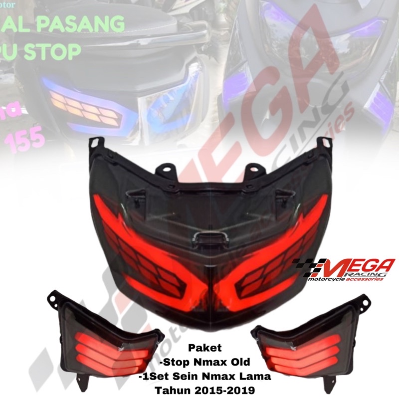 Old Nmax Plus Sen Stop Lamp - Old Nmax Rear Stop Lamp 2015-2019 Front ...