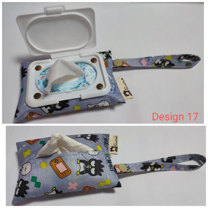 Handmade Waterproof 2in1 Small Wet Tissue Pouch | Shopee Singapore