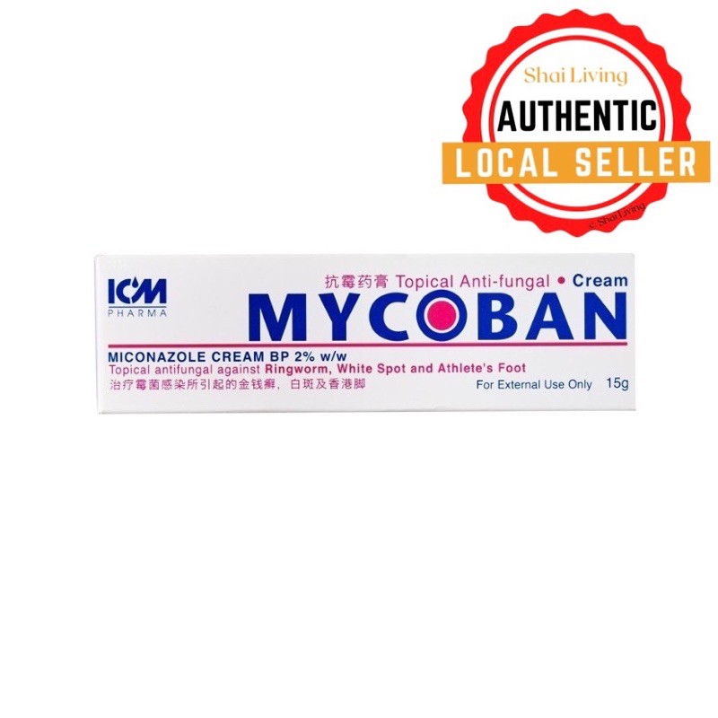 ICM Pharma Mycoban Topical Anti-Fungal Cream 15g | Shopee Singapore