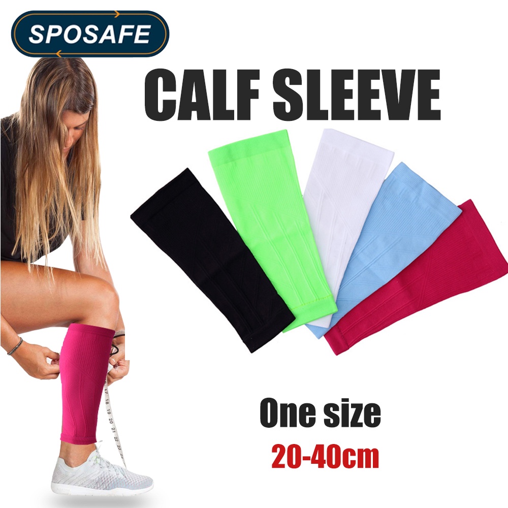 SOSAFE 1Pair Calf Compression Sleeves for Men & Women Calf Support Leg ...