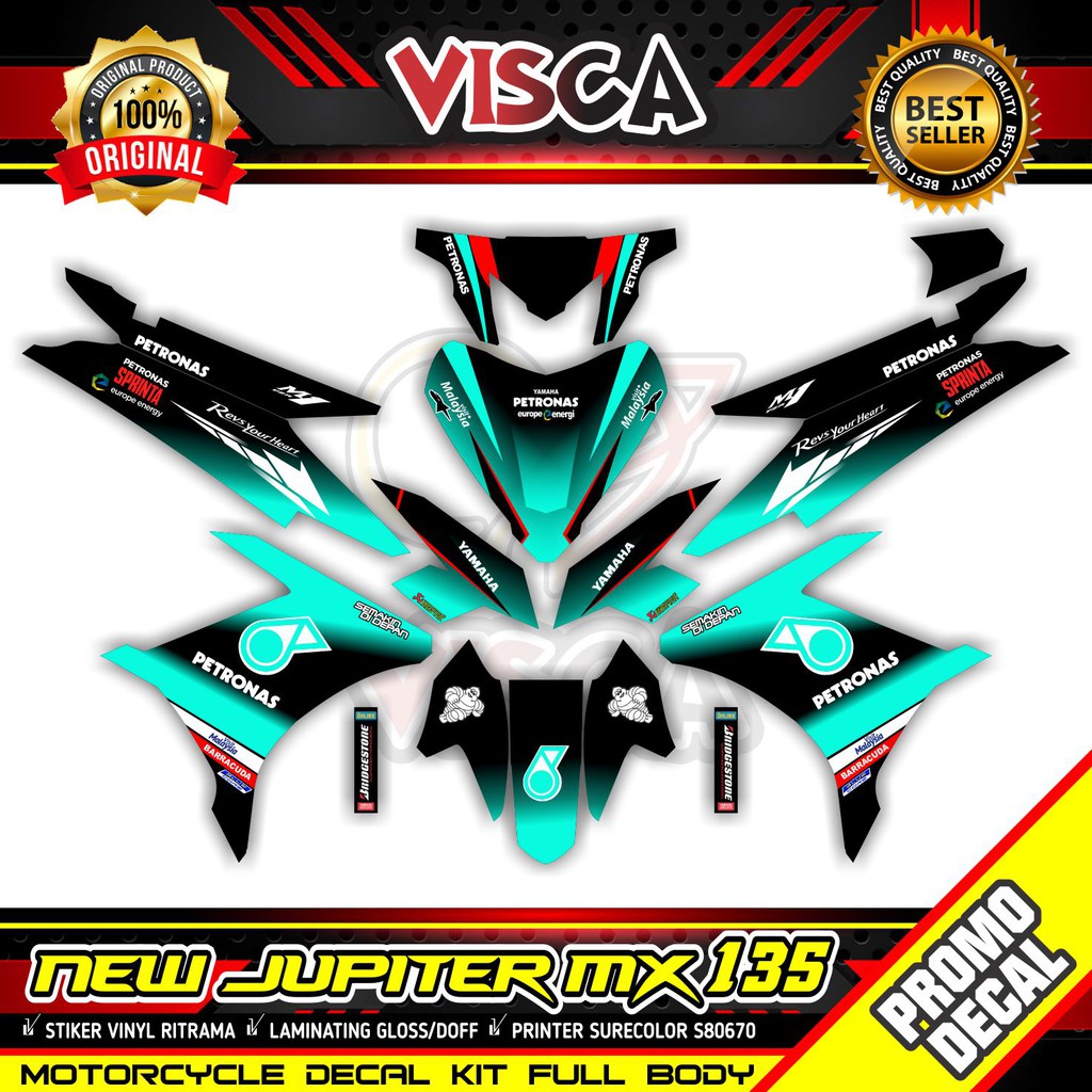 Jupiter Mx 135 New Full Body Decal Sticker Jupiter Mx 135 New 2011 2012 ...