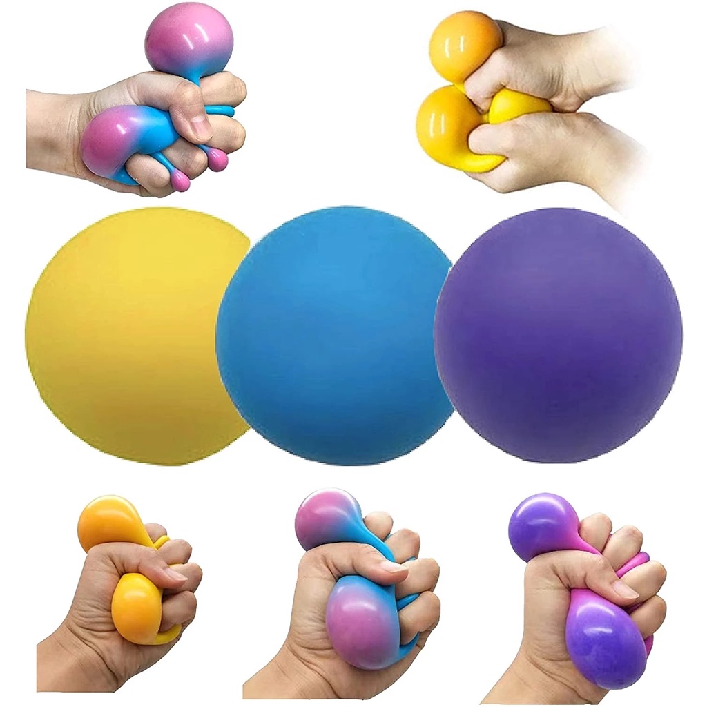 Stress Ball for Adults and Kids Change Colour Squeezing Ball Anti ...