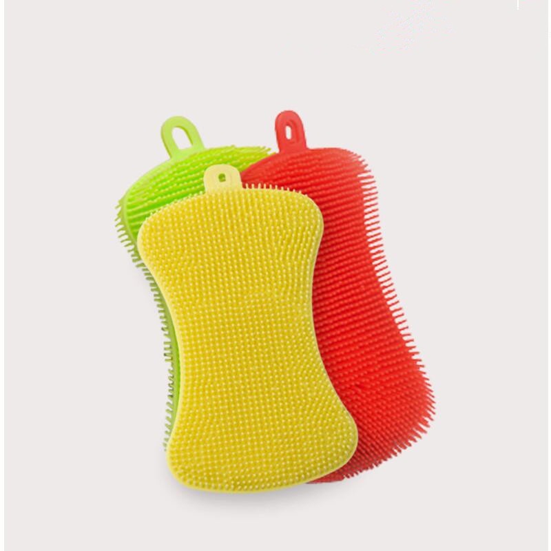 Dish Washing Sponge Scrubber Kitchen Cleaning Antibacterial Tool Best ...