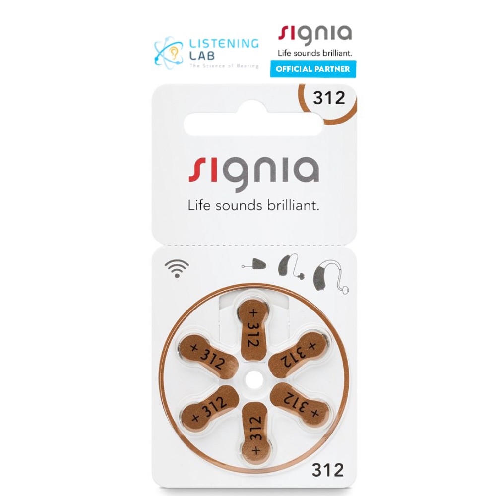 [LOCAL] Signia Size 312 Hearing Aid Battery | Shopee Singapore