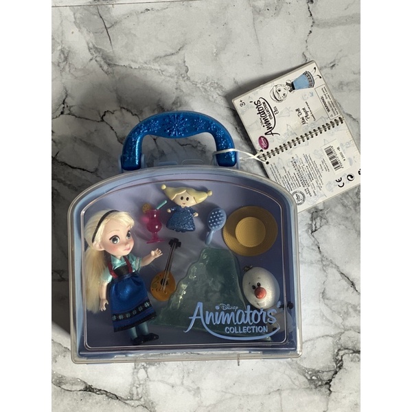 Disney Frozen Animators collection Elsa Mini Doll Playset (preloved ...
