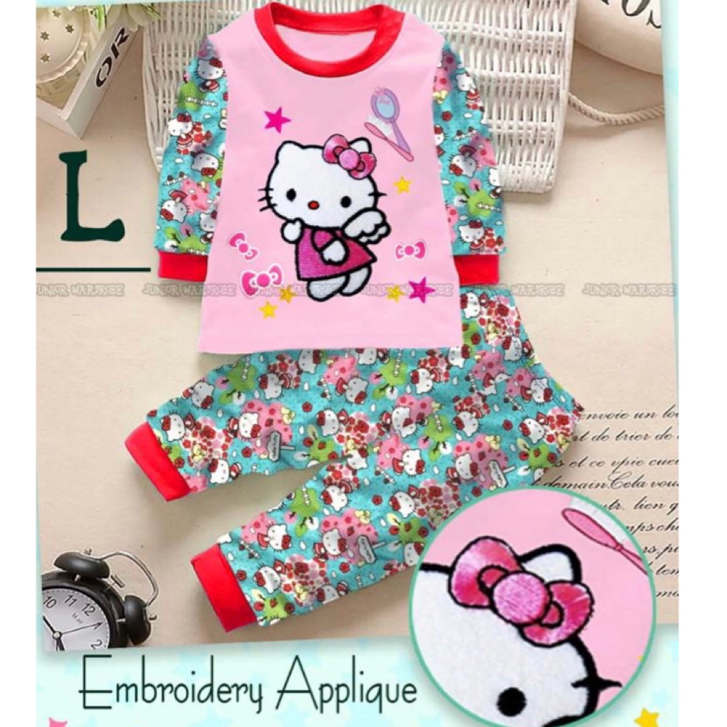 Hello kitty Pyjamas set | Shopee Singapore