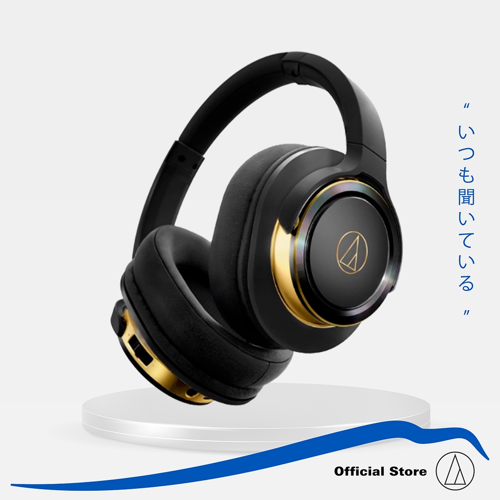 Audio-Technica ATH-WS660BT Wireless Over-Ear Solid Bass Headphones | Shopee Singapore