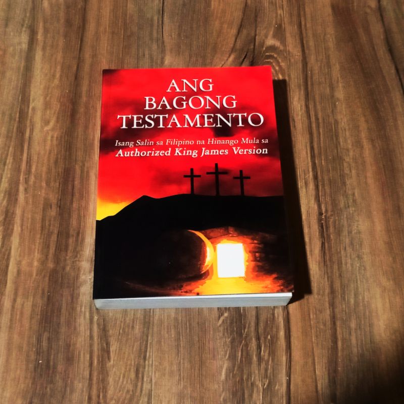 GIANT PRINT HOLY BIBLE Filipino KJV TAGALOG New Testament Banal Biblia ...