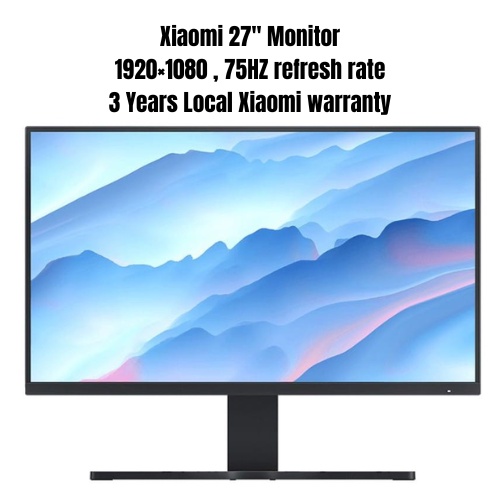 Xiaomi Mi 27" Desktop Monitor RMMNT27NF (3 Years Local Xiaomi warranty ...