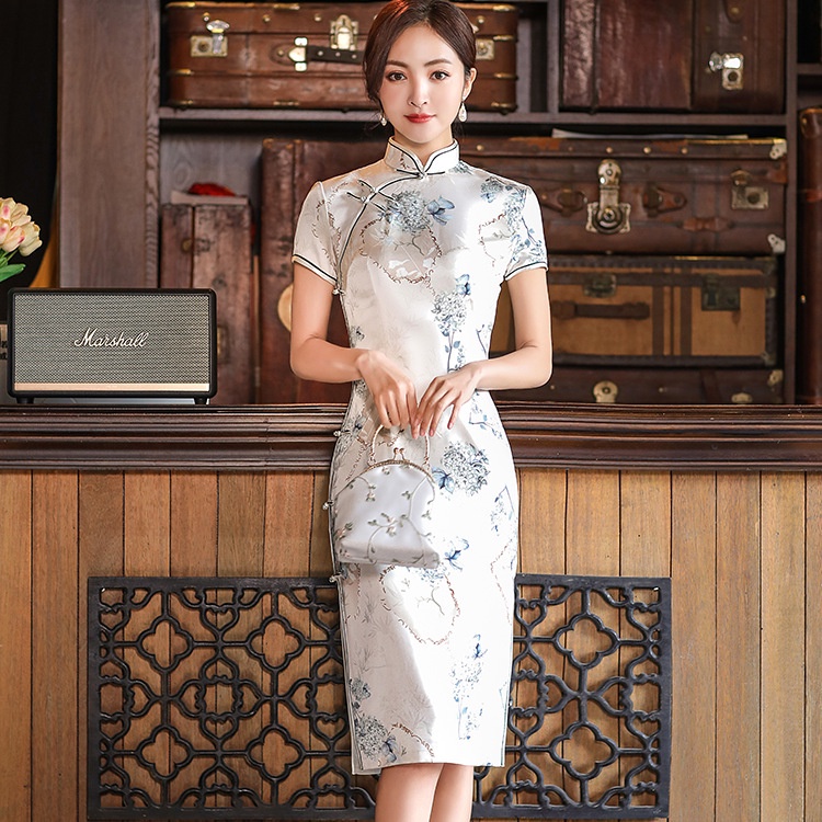 Women Cheongsam Dress 新年旗袍 Chinese New year Clothes Cny clothes qipao ...