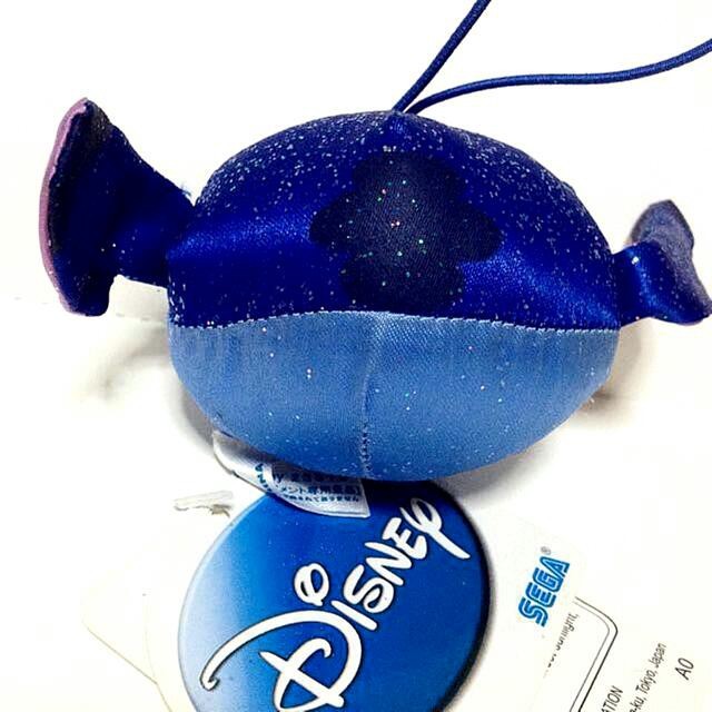 7CM Cute Japan Disney Lilo & Stitch Blue Glittering Soft Tumbler Ball ...