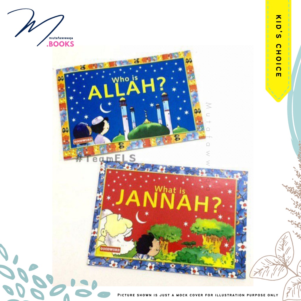 WHO IS ALLAH? | WHAT IS JANNAH? (GOODWORD BOOKS) | Shopee Singapore
