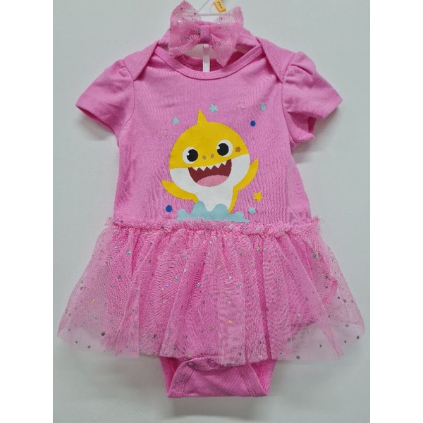 Baby Shark / Pooh Baby Tutu Romper set | Shopee Singapore