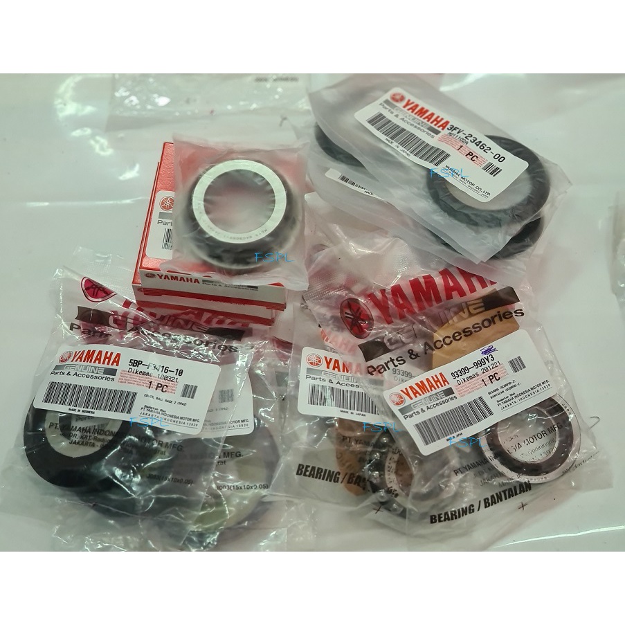 Yamaha XMAX 300 Steering Cone Bearings Set (Genuine Yamaha Parts ...