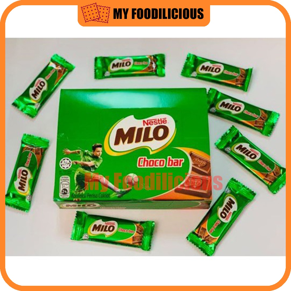 Nestle Milo Choco Bar 240g (40pcs x 6g) | Shopee Singapore