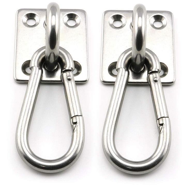2 Sets Of Suspended Ceiling Wall Mount U-Shaped Hooks Stainless Steel ...