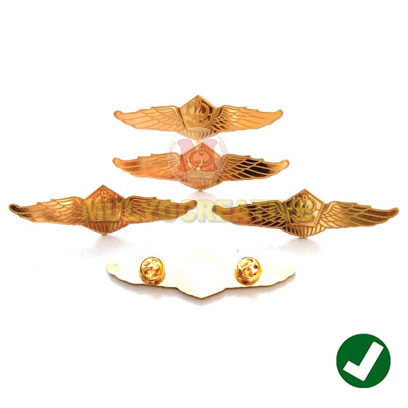 Saka Wira Kartika Scout Wing Badge - Ful Metal Scout Wing Pin | Shopee ...