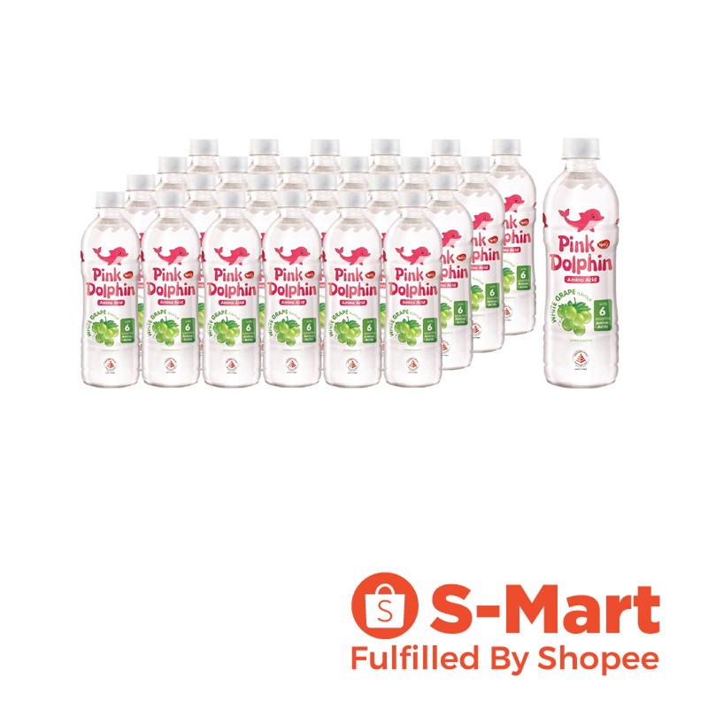 Pink Dolphin White Grape Flavour Vitaminised Drinks - 24's (Halal ...
